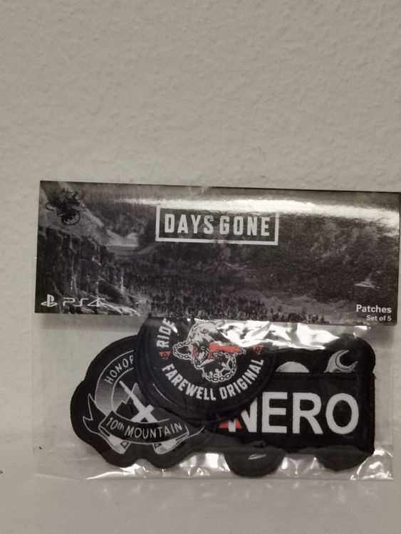 Days Gone Patches Set (Neu und originalverpackt) in Cugnasco-Gerra für ...