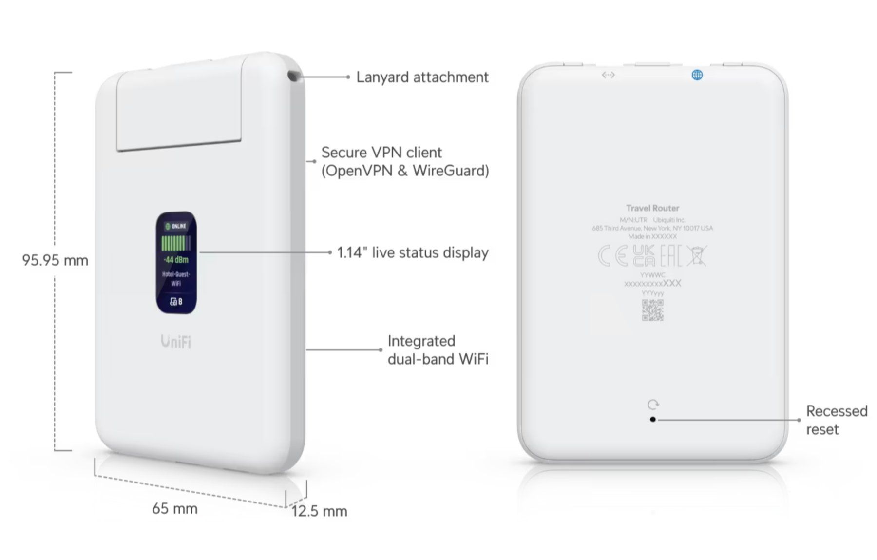 UniFi Travel Router (Release Dezember 2025) (Neu und originalverpackt ...