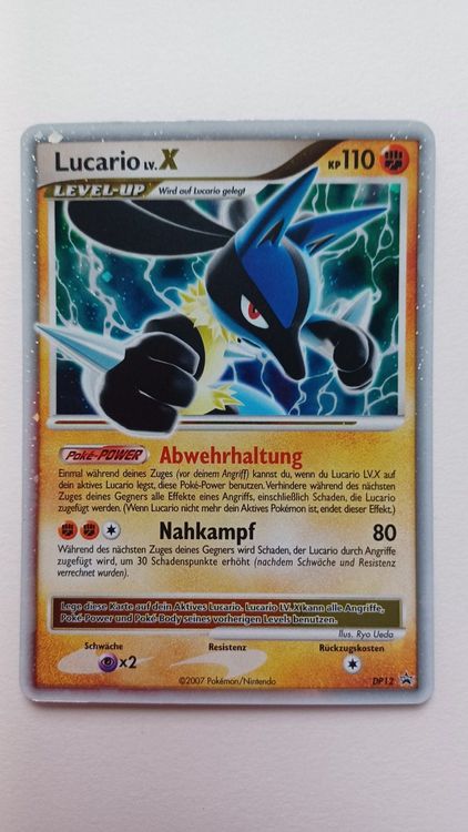 Lucario LV. X Pokemon Karte (Gebraucht) in Kirchberg SG für CHF 15 ...