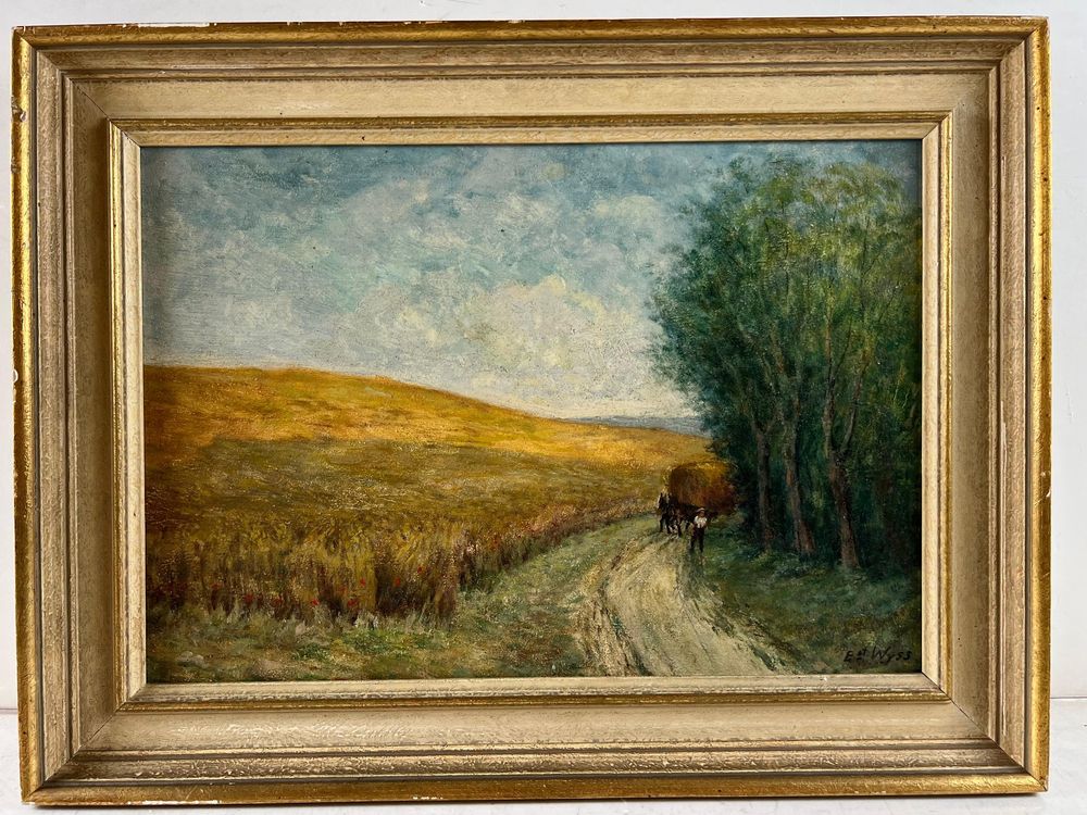 Landschafts Gemälde Unleserlich Signiert (Gebraucht) in Neuhausen am Rheinfall für CHF 15 – mit ...