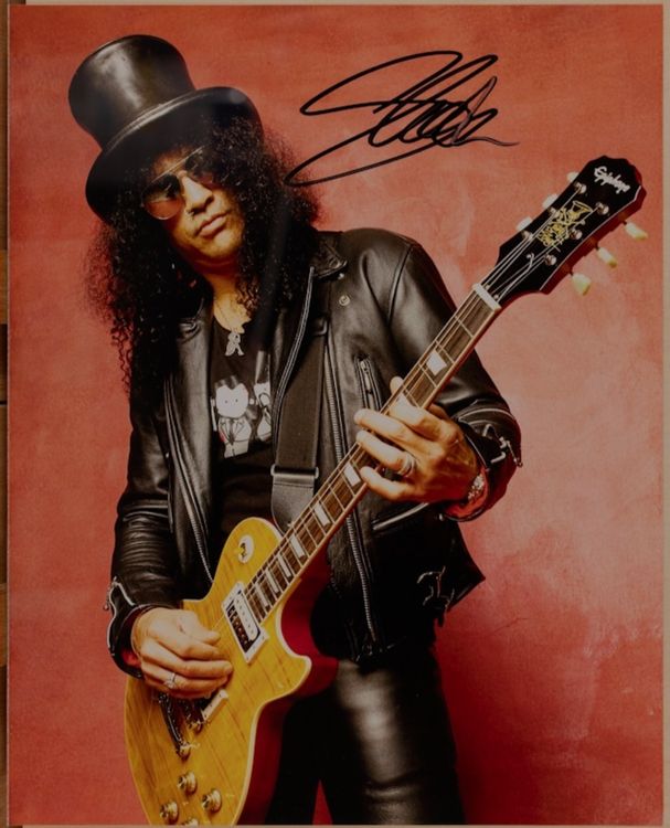 Very rare !! Guns N' Roses Slash Autograph + COA (Gebraucht) in Payerne ...