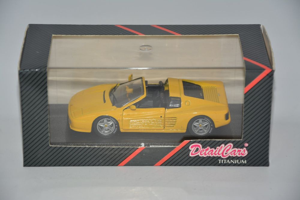 Ferrari Testarossa 512 TR Spyder , Detailcars 142 , 1:43 (Neu (gemäss ...