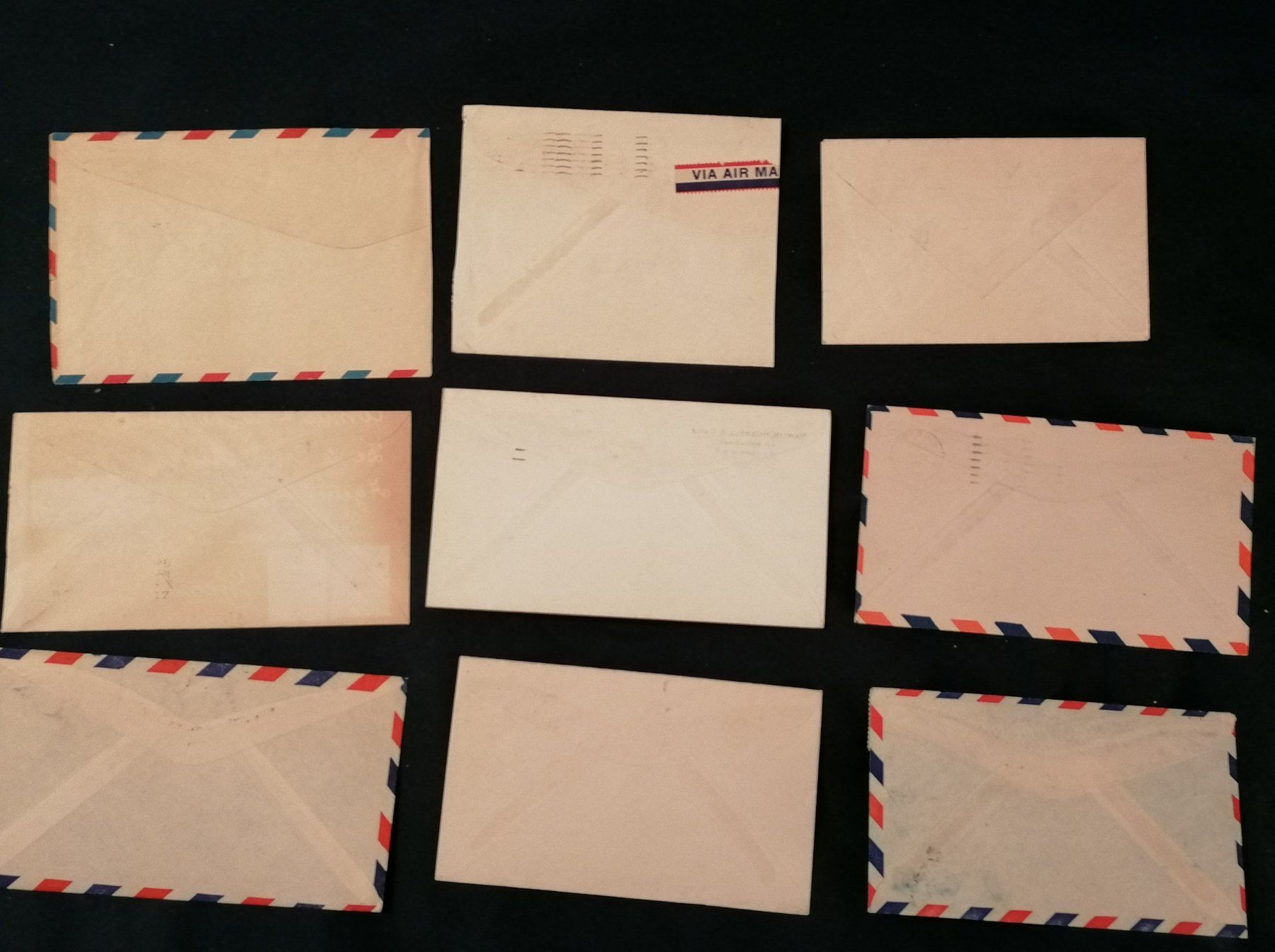 29 Air mail Briefe von 1939 bis 1968 (Gebraucht) in Wangen an der Aare ...