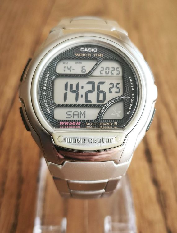 Casio WV-58E Funkuhr wave ceptor mit Multi Band 5 (Gebraucht) in Aarau ...