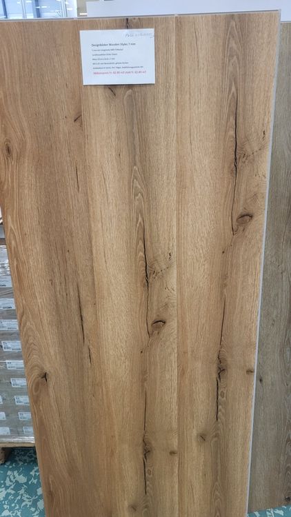 Design Boden eiche 7 mm kl 42 Aktionspreis fr. 42.90 m2 (Neu und ...