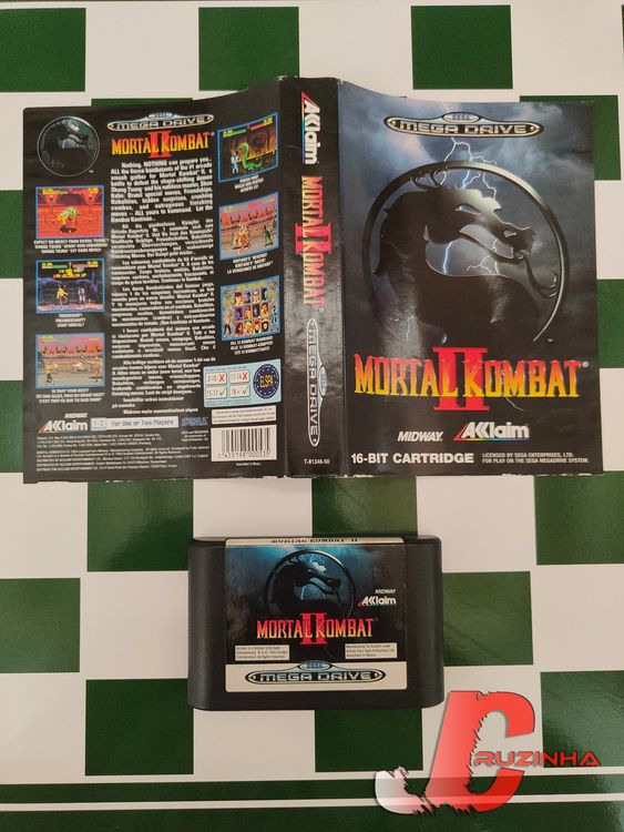 Mortal Kombat II - Mega Drive (Modul+Cover) | Kaufen auf Ricardo