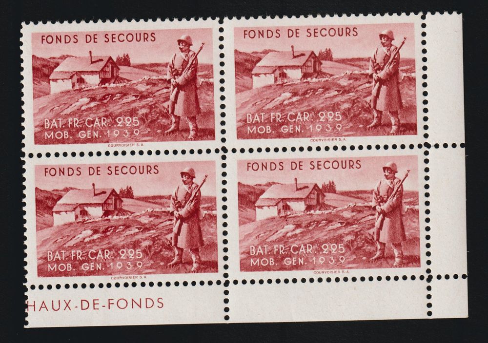 Grenztruppen Nr. 112/1 Viererb. ** (Gebraucht) in Siebnen für CHF 0.7 – mit Lieferung auf ...