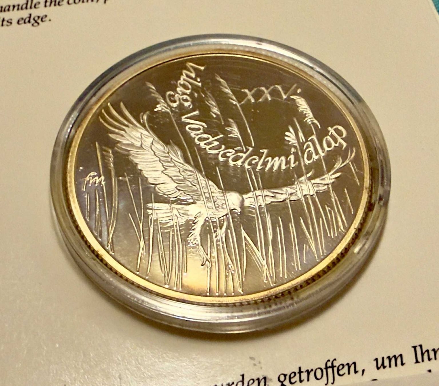 Hungary 500 Forint 1988 Proof Silver coin (Neu und originalverpackt) in ...