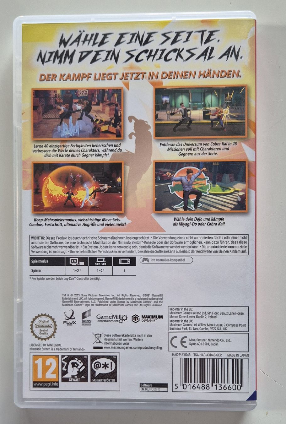 Cobra Kai: The Karate Kid Saga-Nintendo Switch-Top! (Gebraucht) in ...