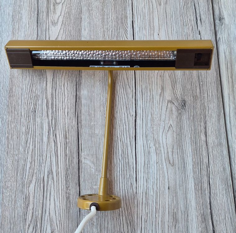 Linolite Wandleuchte aus den 80er Jahren mit 7 Meter Kabel (Gebraucht ...