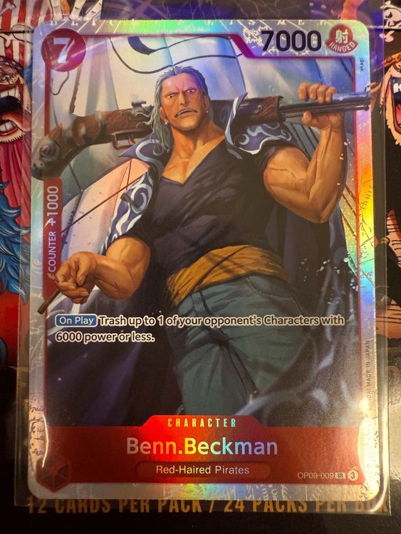 Benn Beckman OP09-009 SR - One Piece Card Game (Neu (gemäss ...