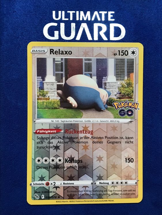 Pokemon TCG - Relaxo rev Holo DE (Neu (gemäss Beschreibung)) in Lyss ...