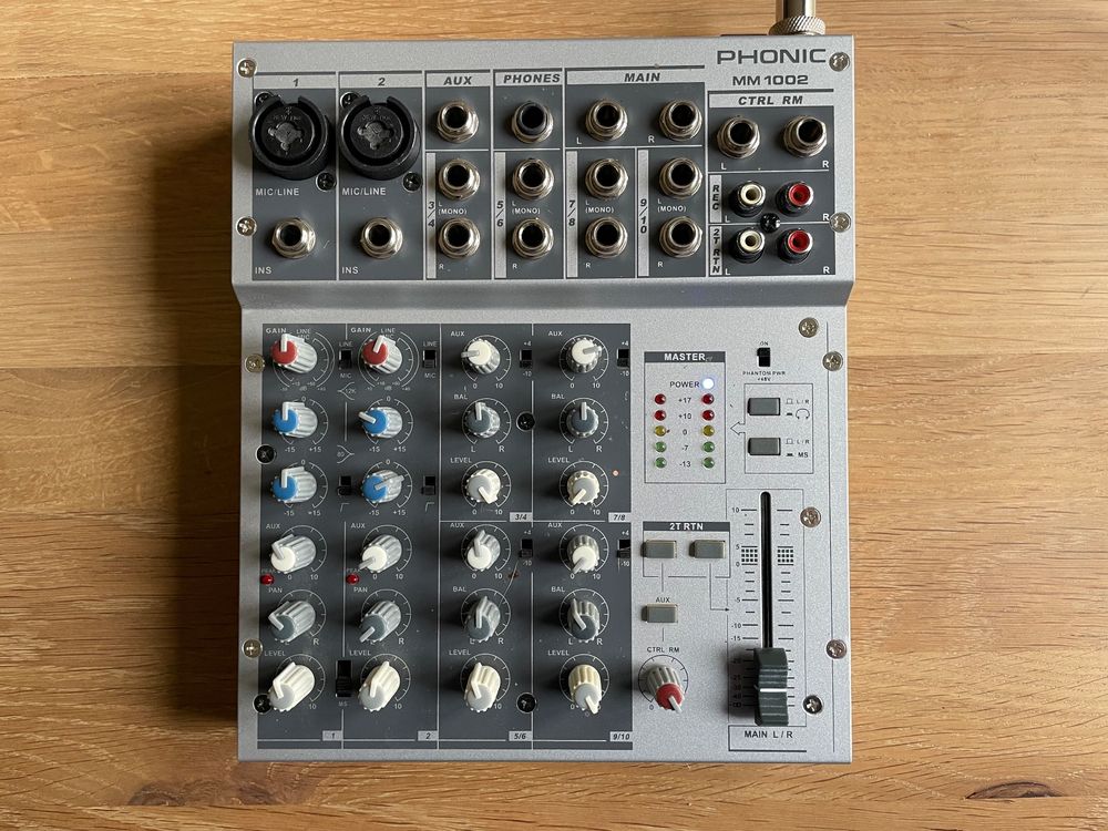 Behringer Phonic MM 1002 Audio Mixer (Gebraucht) in Gipf-Oberfrick für ...