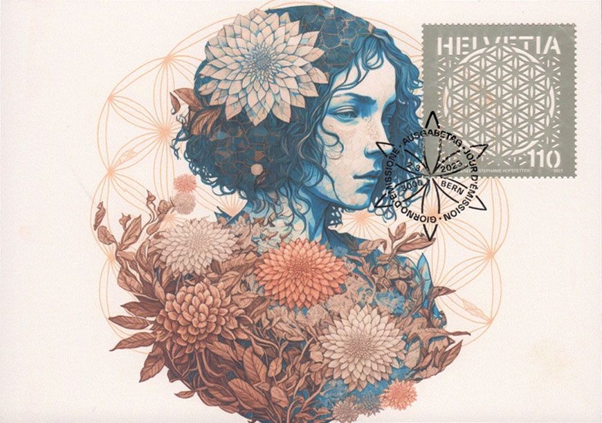 Maximumkarte Blume des Lebens | Kaufen auf Ricardo