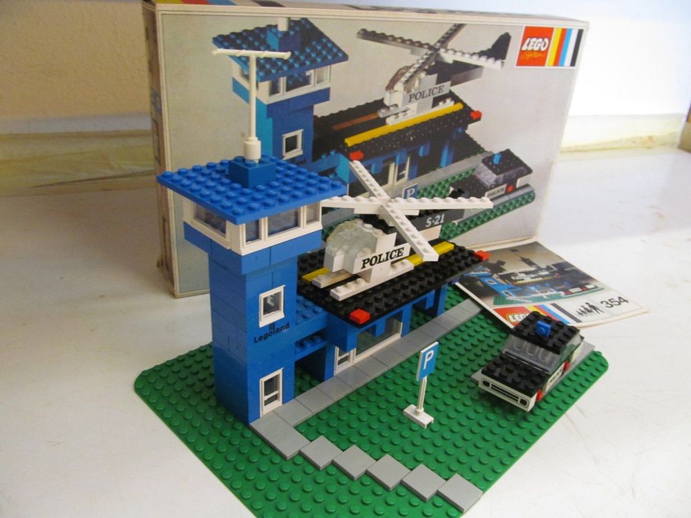 LEGO 354 LEGOLAND POLICE - STATION ORIGINAL 1972 (Gebraucht) in ...