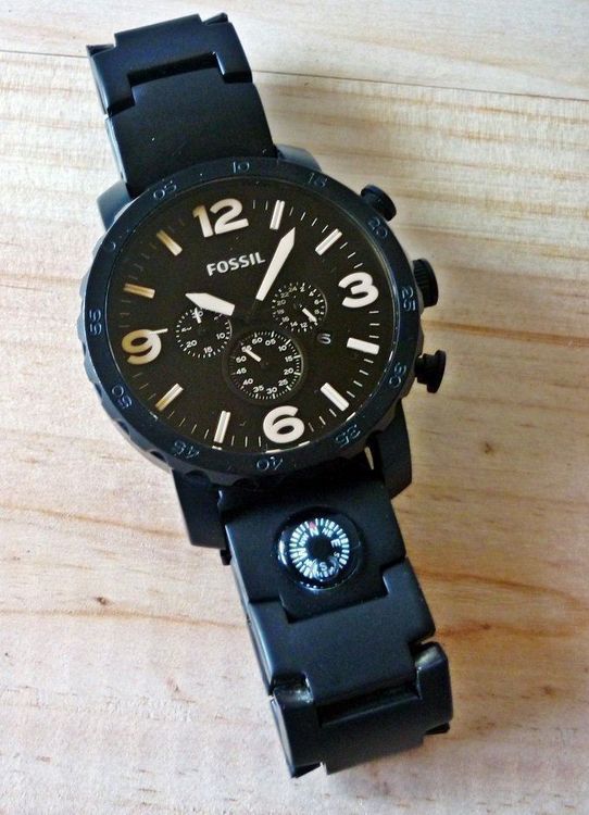 Fossil Chronograph Herrenuhr mit Kompass (Gebraucht) in Adliswil für ...