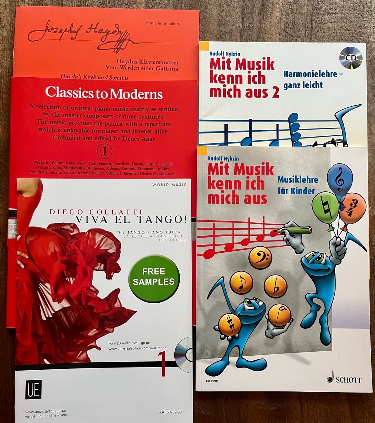 19 Notenhefte Neu/Gebr. Chopin Bach Beethoven Händel Bruch.. (Neu ...