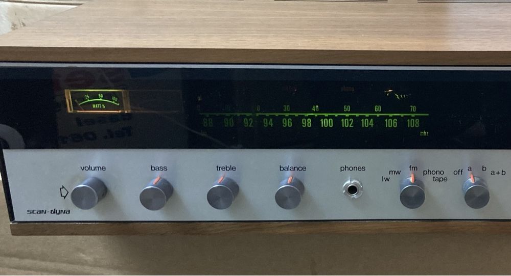 Scan-dyna 4000 HiFi Stereo Receiver von Jacob Jensen (Gebraucht) in für ...