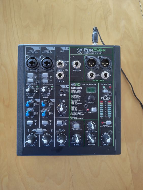 ProFX6 v3 6-Kanal Mixer | Kaufen auf Ricardo
