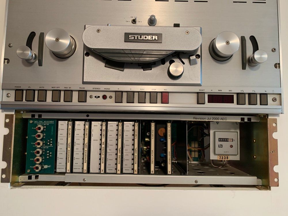 Studer (Revox) B67 Mk2 1/4" Bandmaschine (Gebraucht) in Dürnten für CHF 1500 – mit Lieferung auf ...