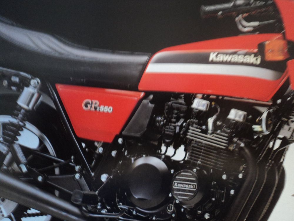 Prospekt Kawasaki Z550GP 1985 | Kaufen auf Ricardo