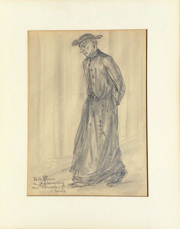 Alte Kohlezeichnung unleserlich signiert (Gebraucht) in Hochdorf für CHF 5 – mit Lieferung auf ...