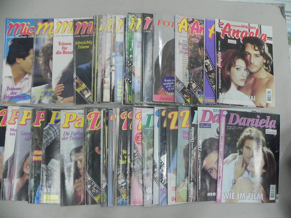 50 Foto Liebesromane Romane Michaela Daniela Angela Pamela (Gebraucht ...