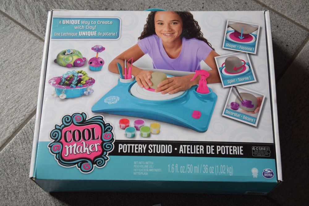 NEU Spin Master Pottery Cool Studio, Topferstudio, Poterie (Neu und ...