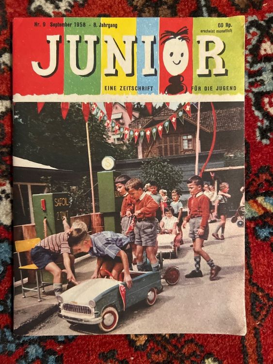 Junior Nr. 9 von 1958 Jimpy der Zauberer Werbeheft Comic | Kaufen auf ...