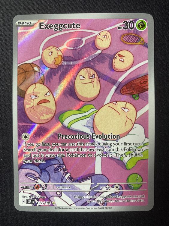 Exeggcute 192 - Owei - IR - Surging Sparks - EN (Neu (gemäss ...