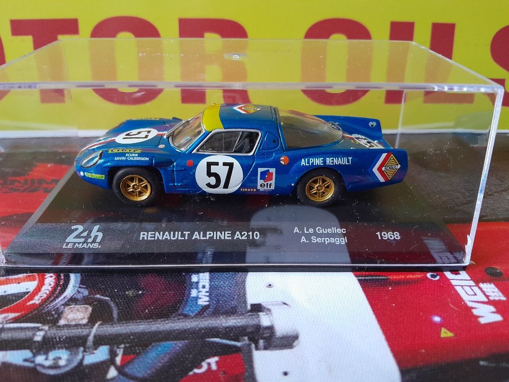 1/43 Renault Alpine A210 24h Le Mans 1968 atlas Altaya ixo (Gebraucht) in Magadino für CHF 15 ...