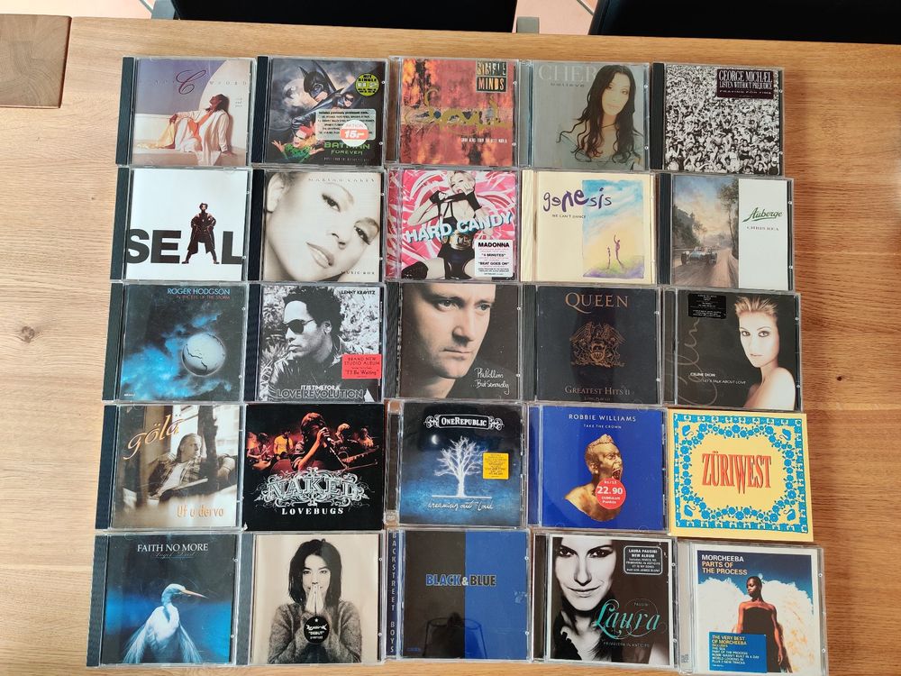 Musik CD Sammlung 3 70/80/90er Jahre div. Pop | Kaufen auf Ricardo