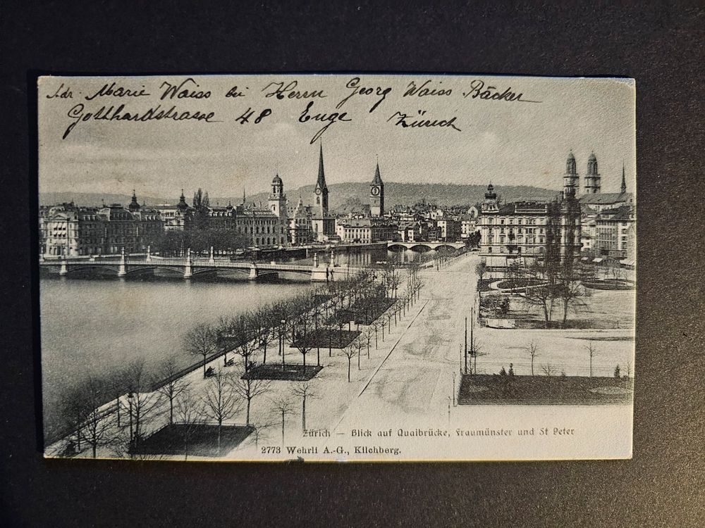 PK Antike Postkarte von Zürich | Kaufen auf Ricardo