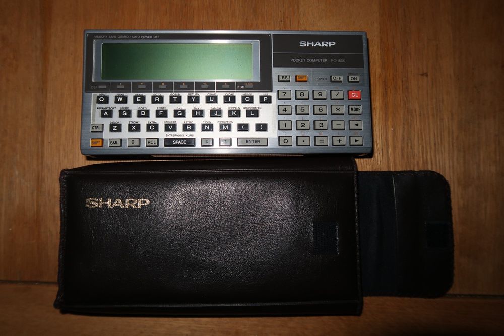 GIGA RARITÄT: SHARP PC-1600; Sehr guter Zustand! | Kaufen auf Ricardo