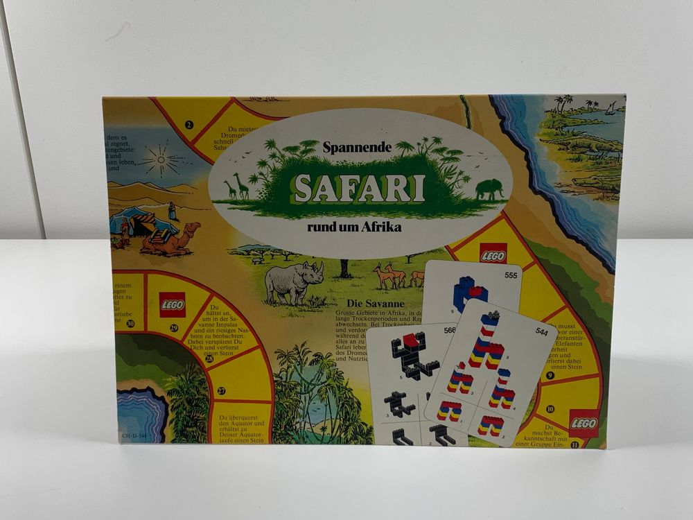 Rarität Lego Brettspiel Spannende Safari Lego Schweiz 1983 | Kaufen auf ...
