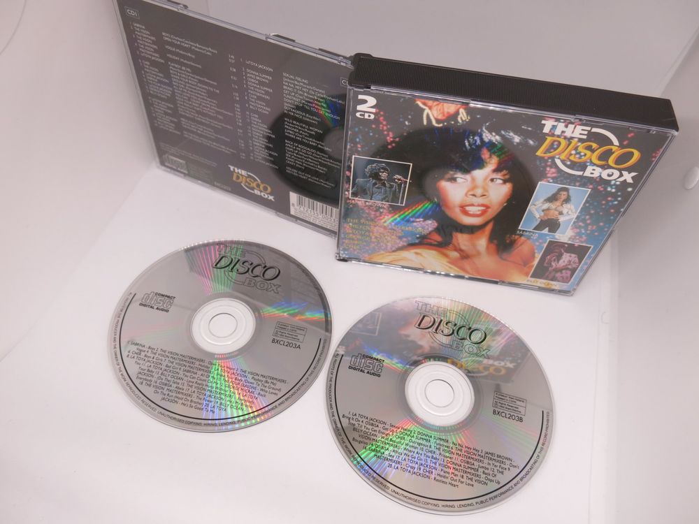2 CD fat Box: The Disco Box feat Sabrina Donna Summer Cher (Gebraucht) in Ernetschwil für CHF 3. ...