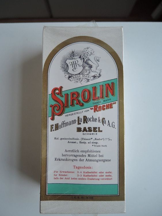 Sirolin Roche Hustensirup sehr alt | Kaufen auf Ricardo
