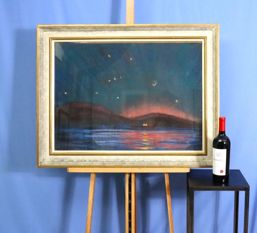 Erwin Albert Schmid (1895-1962) Mischtechnik "Triptychon". (Gebraucht ...