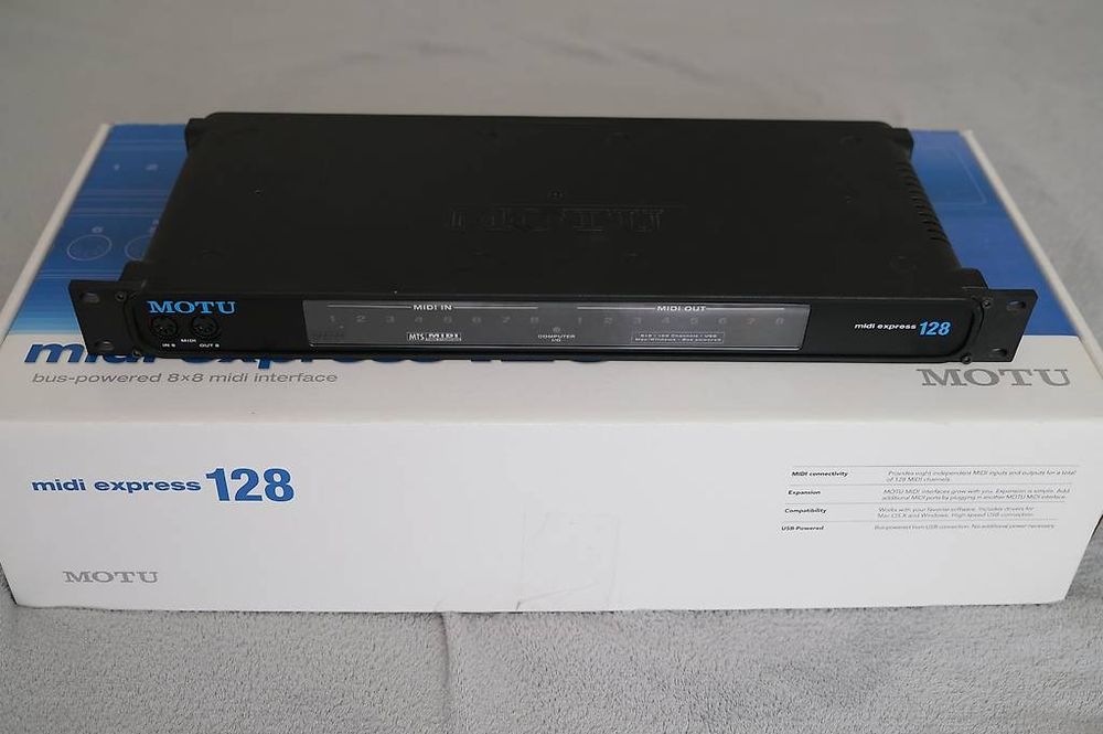 Motu Midi Express 128 - USB MIDI Interface (Gebraucht) in Luzern für ...