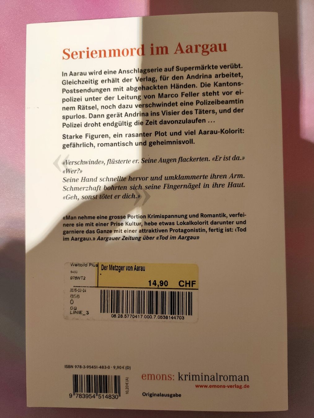 Ina Haller - Der Metzger von Aarau, Krimi Top Zustand (Gebraucht) in ...