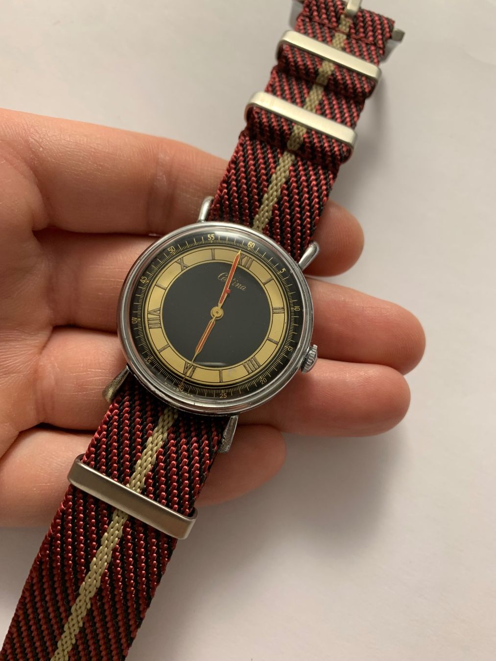 Certina Vintage Handaufzug 35mm läuft (Gebraucht) in Goldau für CHF 100 – mit Lieferung auf ...