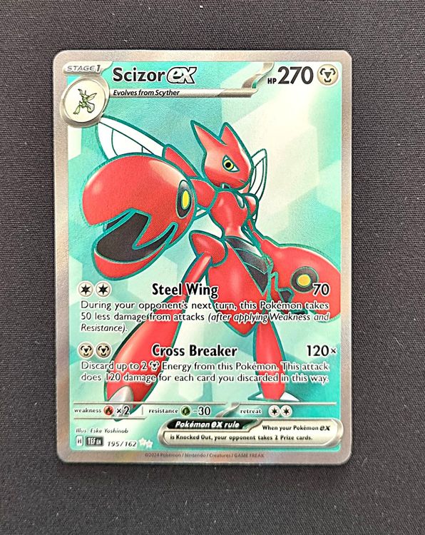 Scizor ex 195/162 - Temporal Forces - ENG (Neuf (Voir description)) à ...