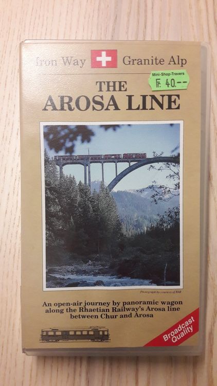 VHS - NTSC : The Arosa Line | Kaufen auf Ricardo