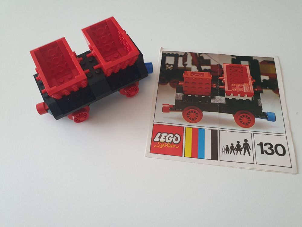 LEGO 126 Muldenkippwaggon (1972) - Seltenes Set 70er Vintage (Gebraucht ...