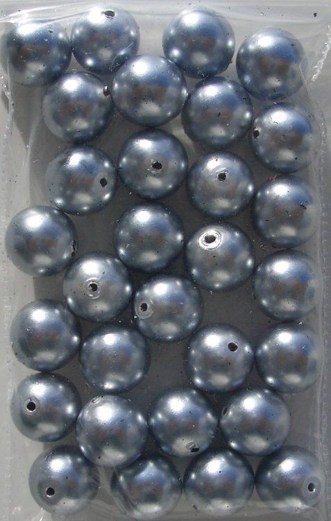 Glaswachsperlen Grau 8 mm (Neu und originalverpackt) in Gunzwil für CHF 2 – mit Lieferung auf ...