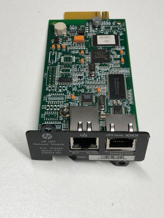 AF465A HP Network Module (USV Netzwerk Modul) | Kaufen auf Ricardo