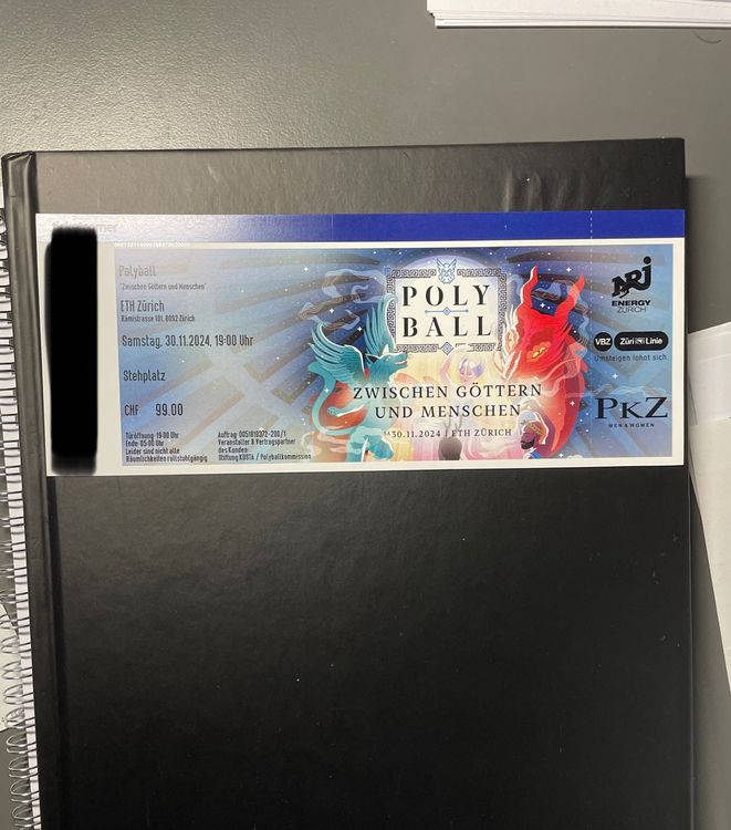 Polyball ETH Zürich Ticket ohne Legi (Neu und originalverpackt) in Haldenstein für CHF 125 – mit ...