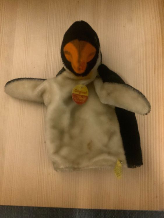 Antike Steiff Handpuppe Pinguin | Kaufen auf Ricardo