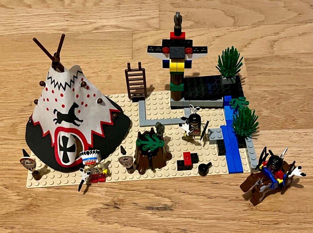 Lego System 6746 Häuptlings Tipi mit Anleitung (Gebraucht) in Inwil für ...