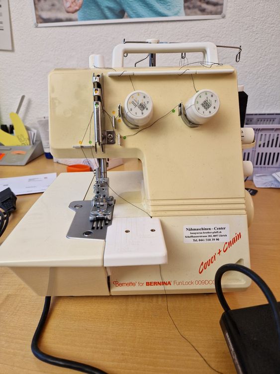 BERNINA FunLock 009DCC Overlock Nähmaschine defekt (Defekt) in ...